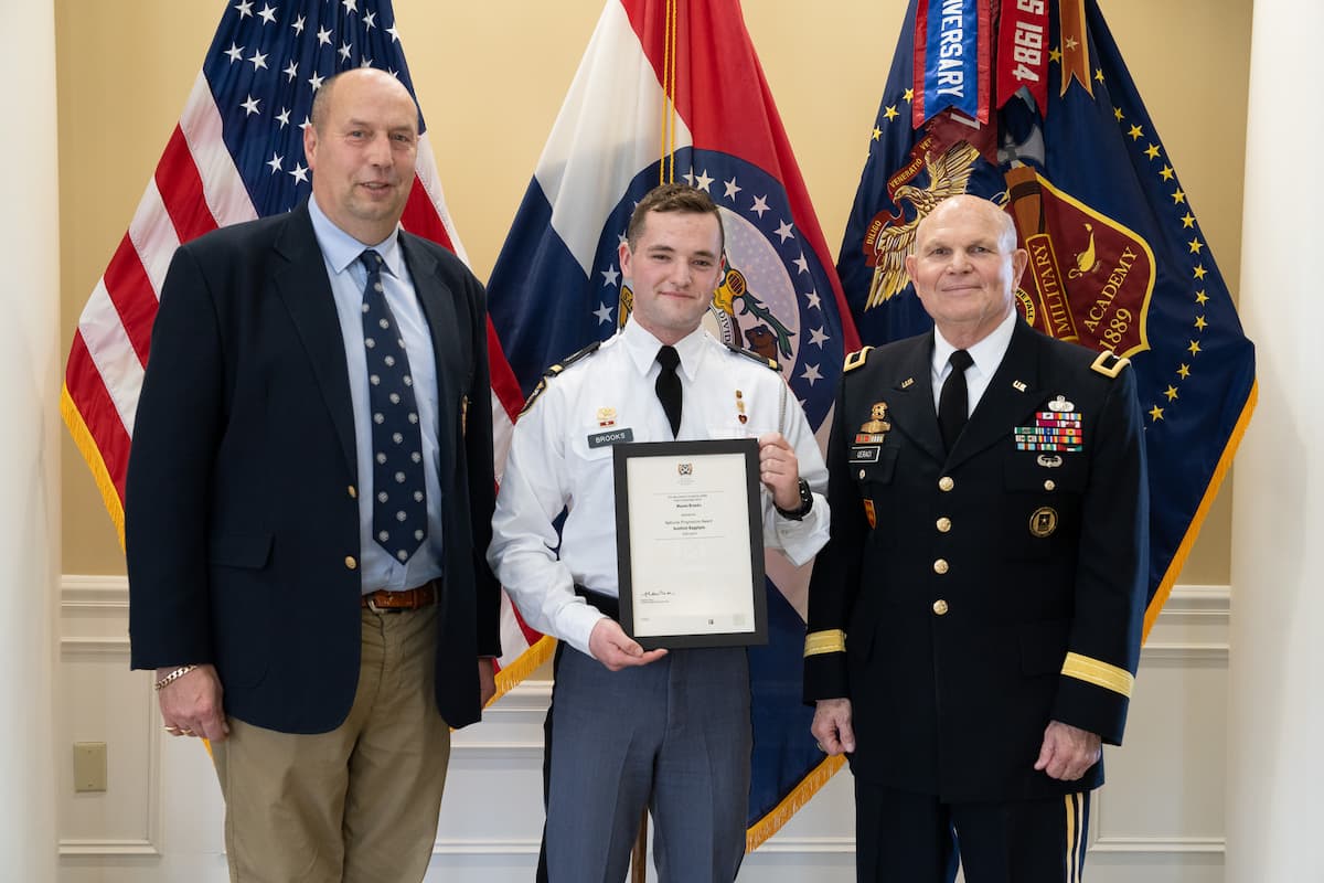 Missouri Military Academy Cadet Mason Brooks Appointed to West Point ...
