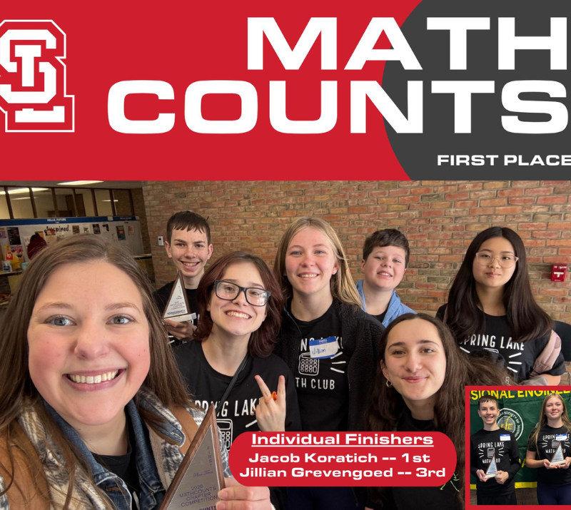 Spring Lake Middle School Math Club Wins 1st Place at MATHCOUNTS ...