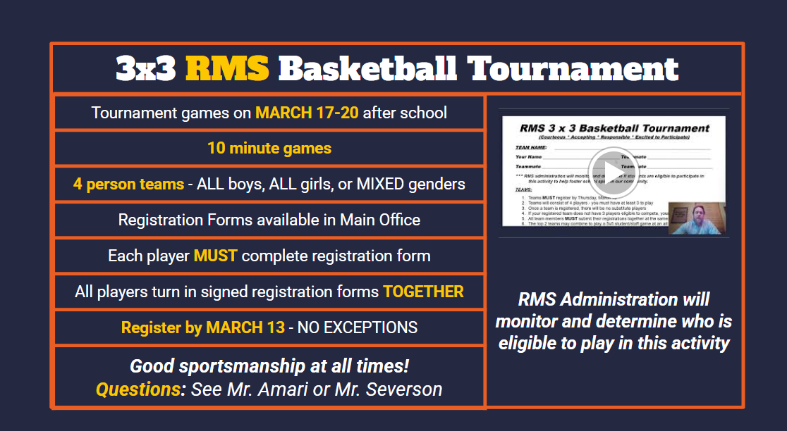 3-on-3 Basketball Tournament | article