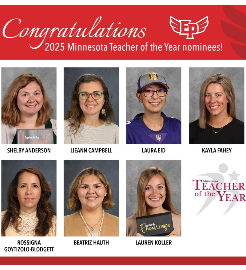 14 Eden Prairie educators nominated for 2025 Minnesota Teacher of the ...