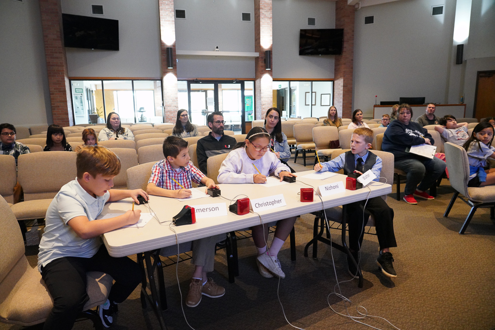 Darnaby 4th Graders Face Touch Questions | Campus Life Details