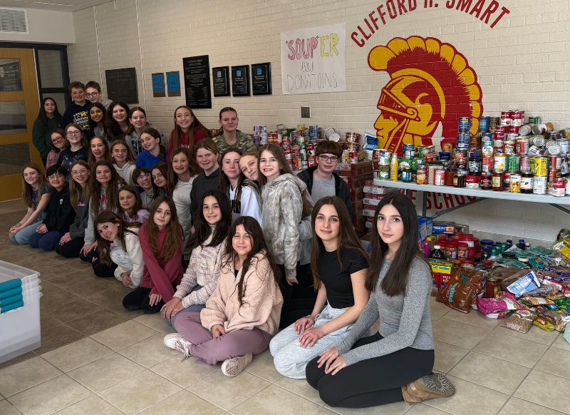 Clifford H. Smart Middle School delivers big with its annual Soup-er ...