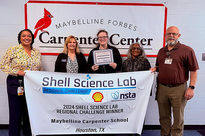 Maestra de Carpenter Center nombrada ganadora regional del Shell ...