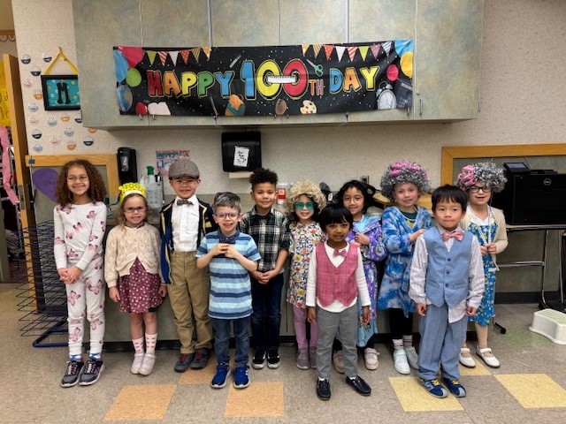 A Century of School Days: Students Celebrate the 100th Day in Style ...