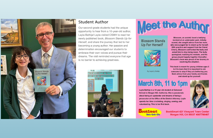 Young Author Layla Bathija Inspires with Her Debut Book! | News Details