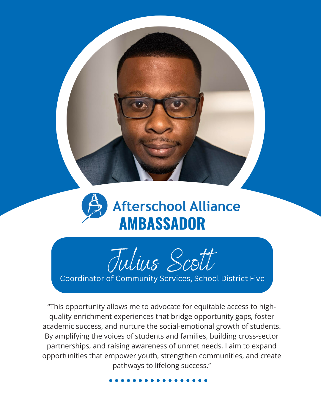 School District Five coordinator named Afterschool Ambassador | Details