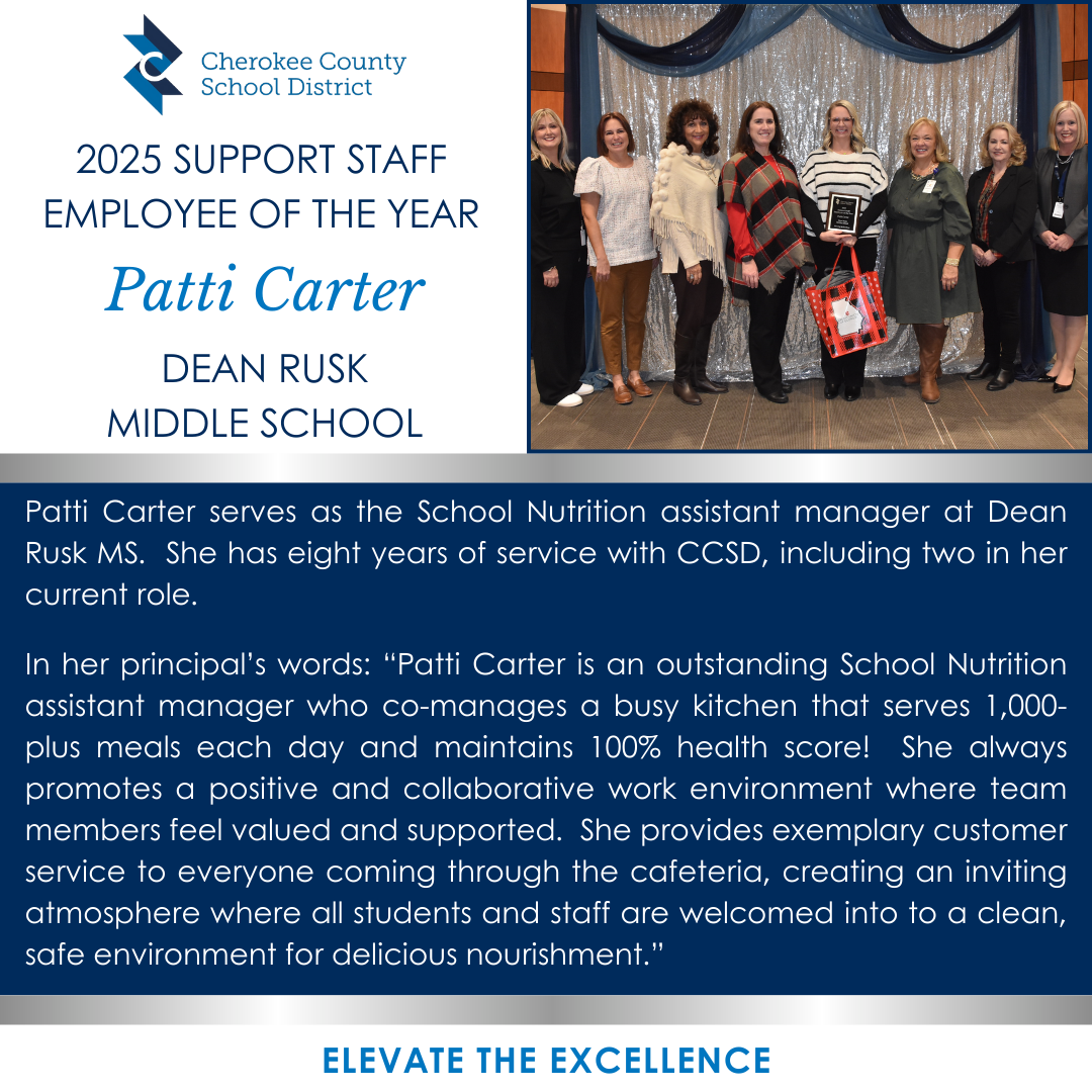 Meet a CCSD 2025 Support Staff Employee of the Year: Patty Carter of ...