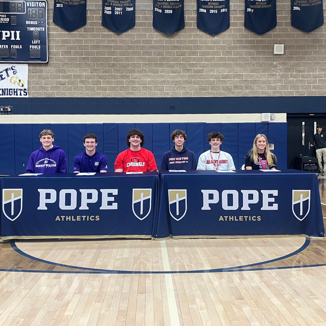 Six JPII Scholar-Athletes Sign to Play at the Collegiate Level | News ...