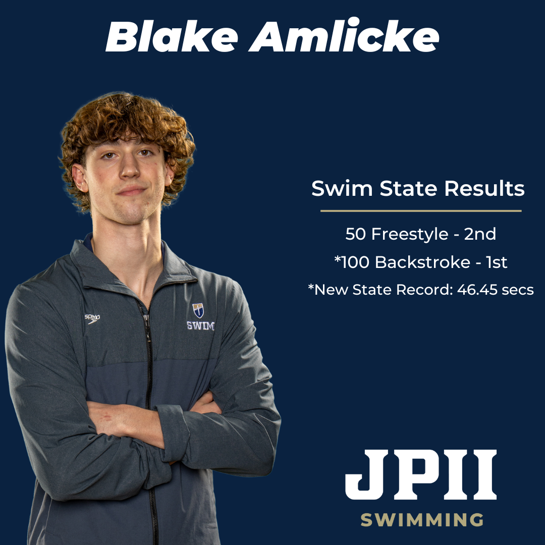Blake Amlicke Sets State Record in 100 Backstroke | News Post Details
