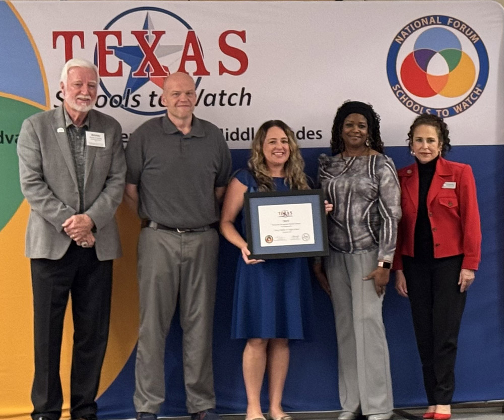 Berry Miller Junior High earns National Distinction as a Texas School ...