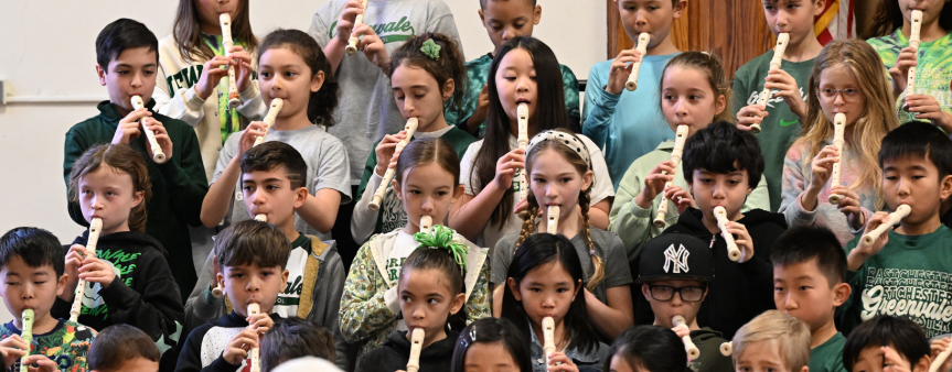 Third Graders Shine at Recorder Concert | News Article
