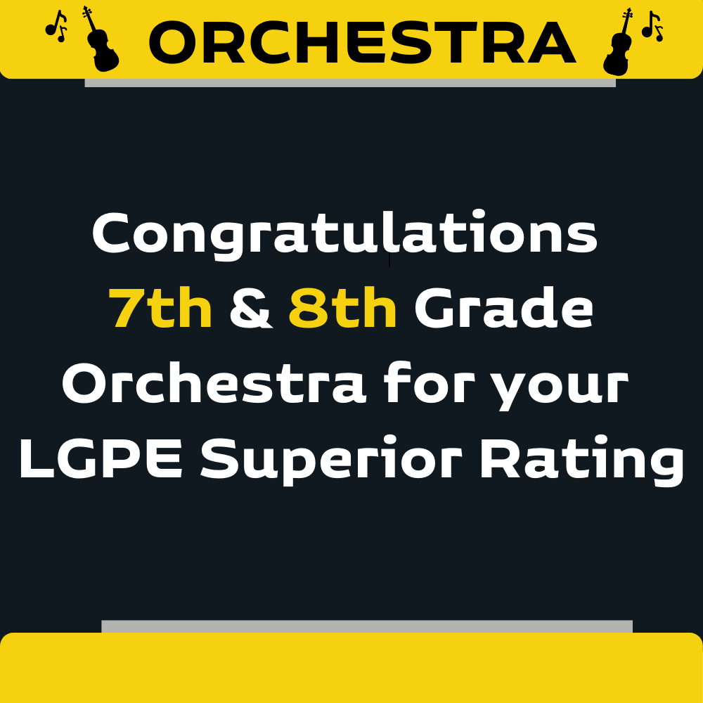 Orchestra LGPE Superior Rating | Post Details