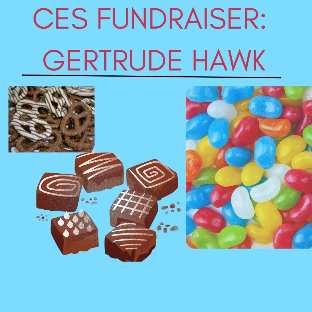 Gertrude Hawk Logo Easter Egg Stravaganza Event (in Store), Gertrude