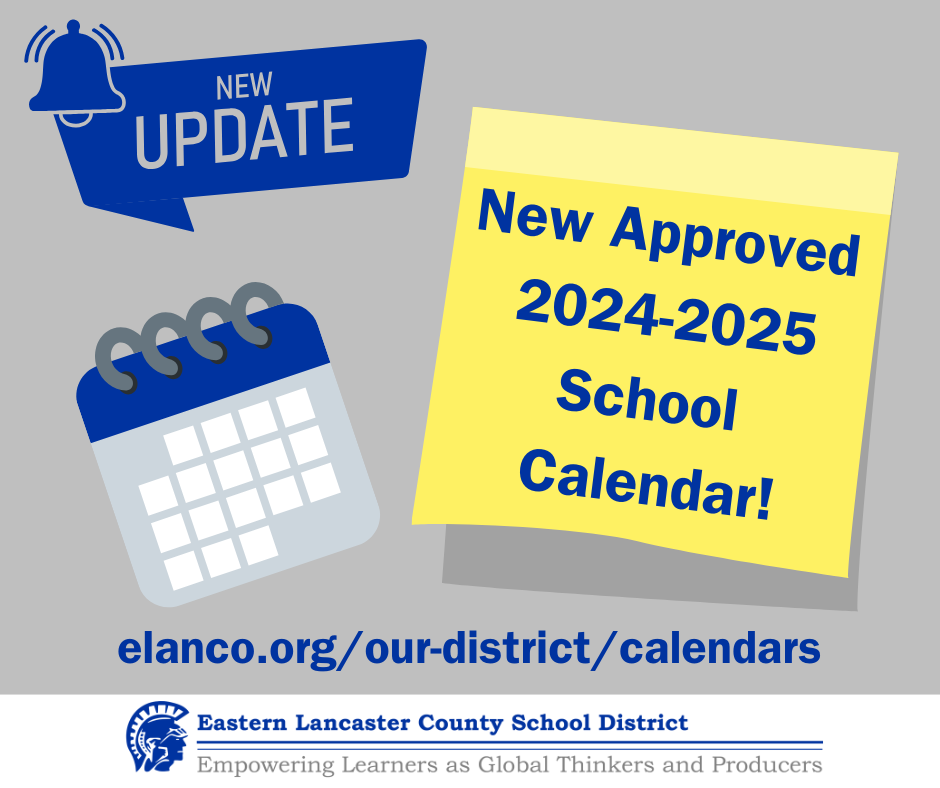 Updated 2024-2025 School Calendar- Newly Approved! | Post Details Page