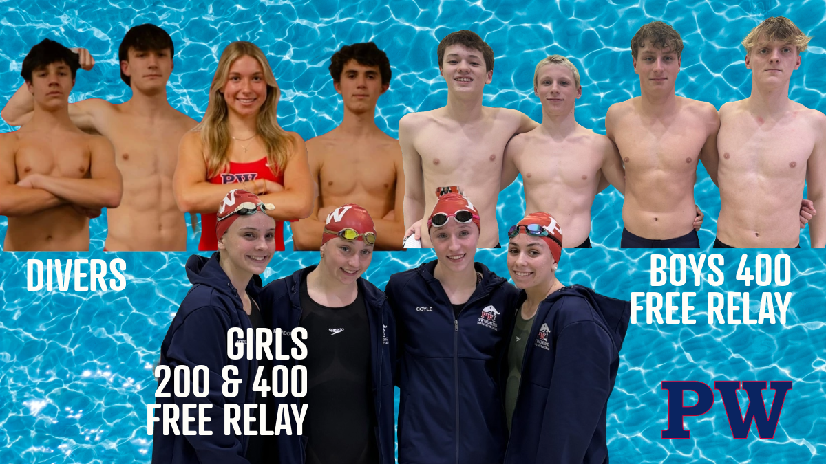 PWHS Swimming & Diving Team sent 12 to states | District Posts Item