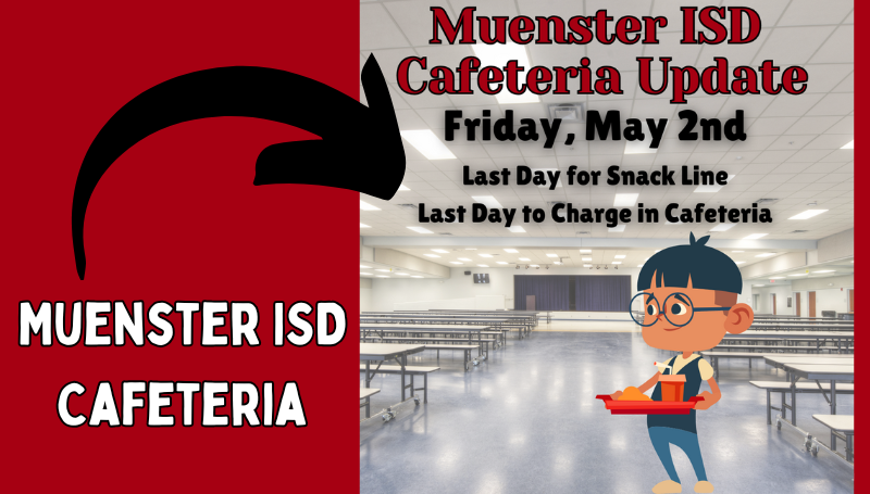 May 2nd - Last Day to Charge in Cafeteria & for Snack Line | Post Details