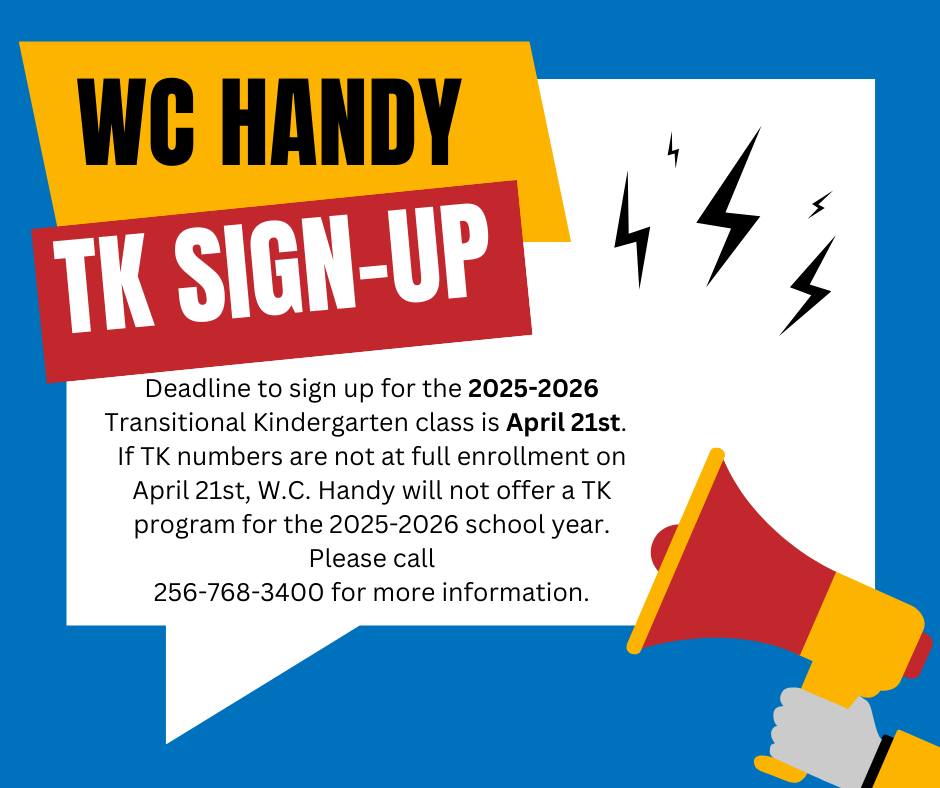 W.C. Handy School TK Sign-Up | Details