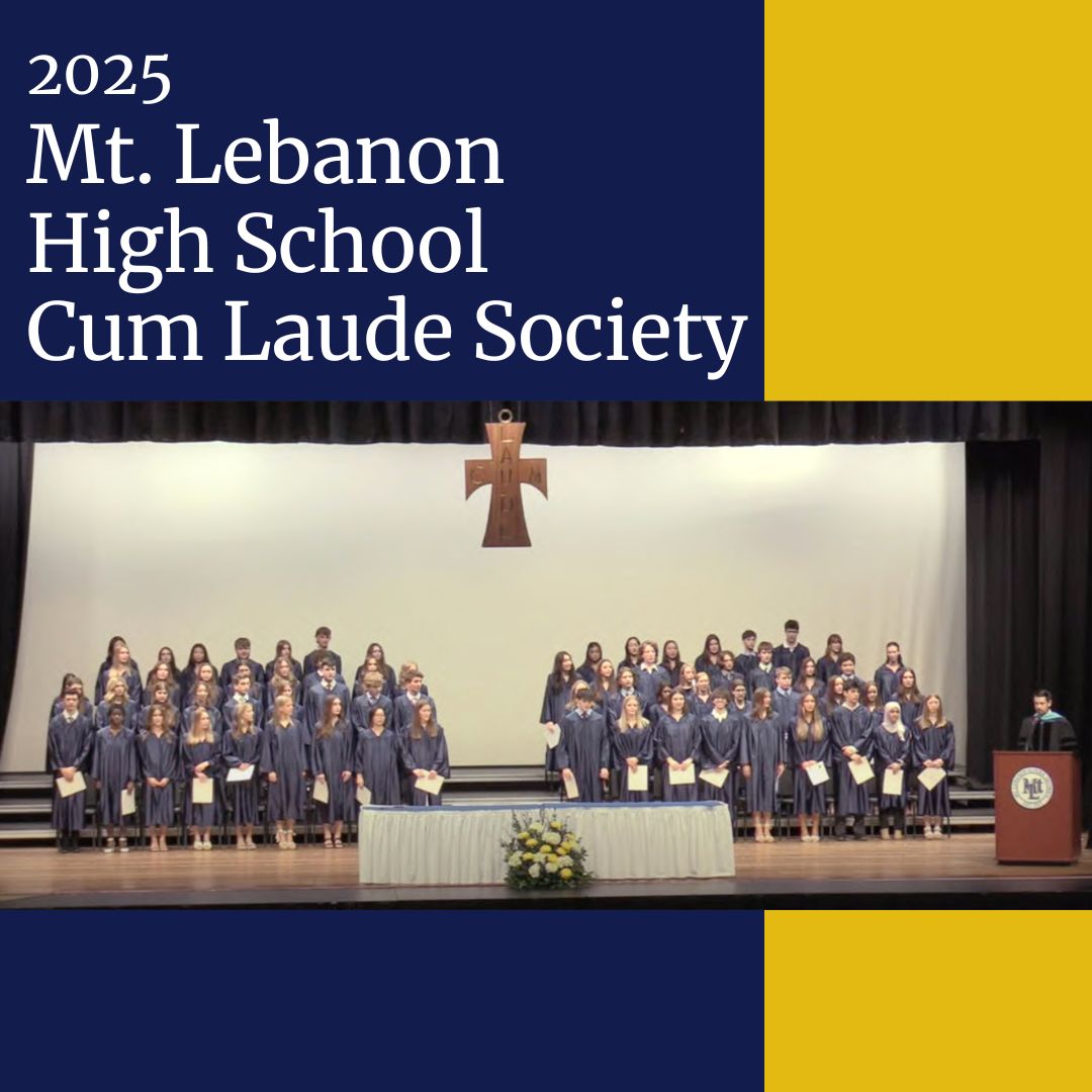 72 Mt. Lebanon High School Students Recognized for Academic Excellence ...
