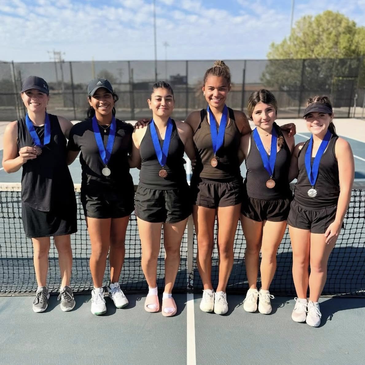 Girls Tennis Team Collects 6 Medals | Campus Life Details