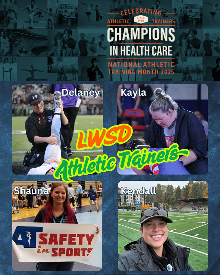 Providing care – LWSD celebrates school athletic trainers for National ...