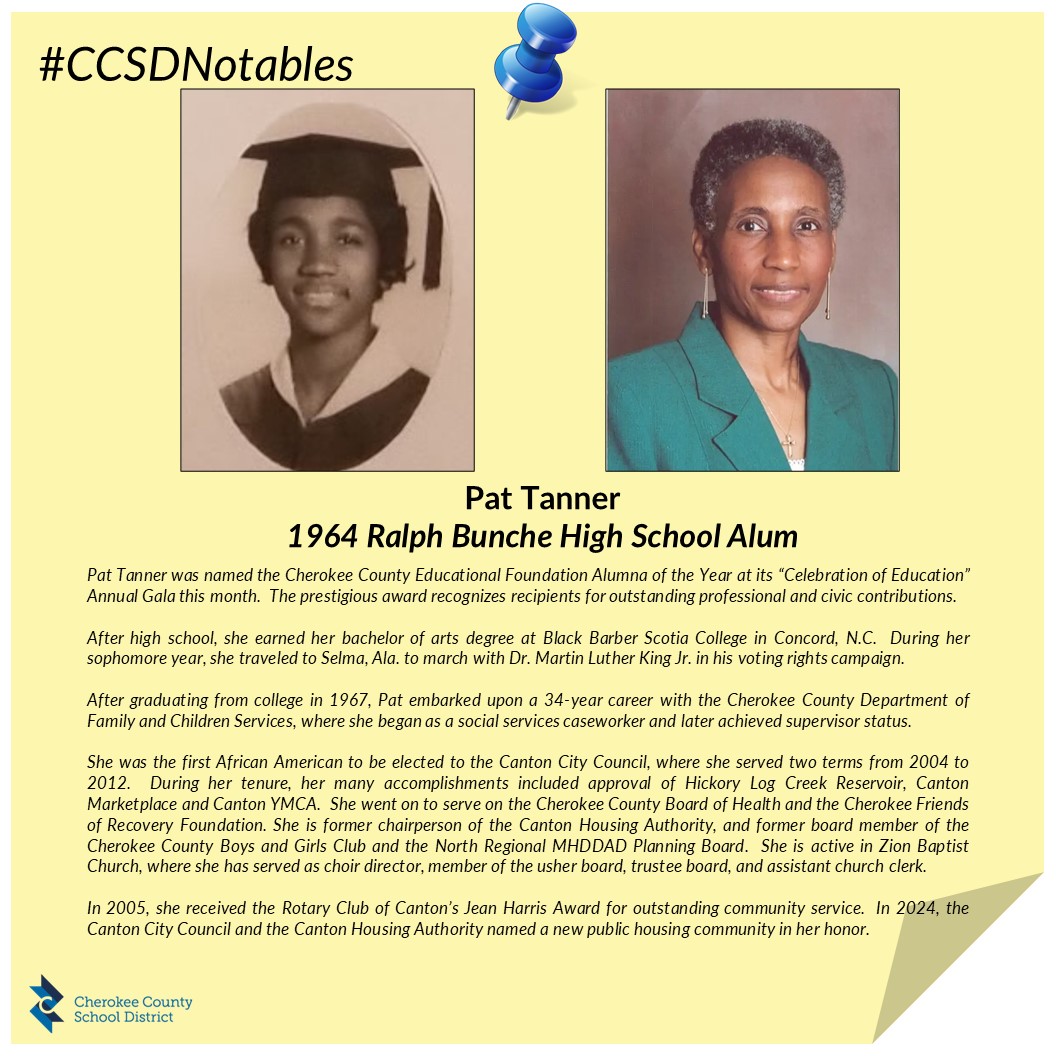 Meet a #CCSDNotable - Pat Tanner! | Post Detail
