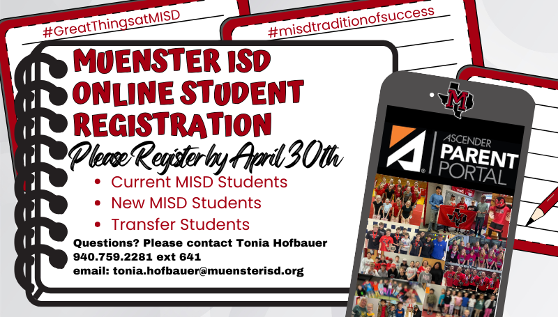 Muenster ISD Registration for Current, Transfer, & New Students | Post ...