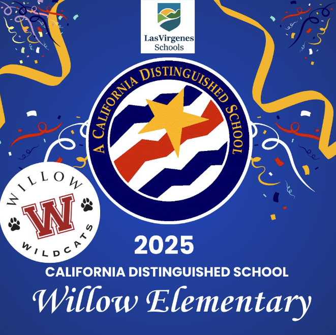 Willow Elementary is a 2025 California Distinguished School! | Default board post page
