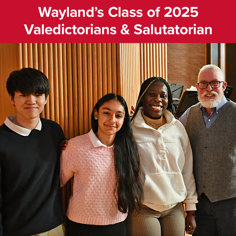Meet Wayland Academy's Class of 2025 Valedictorians and Salutatorian ...