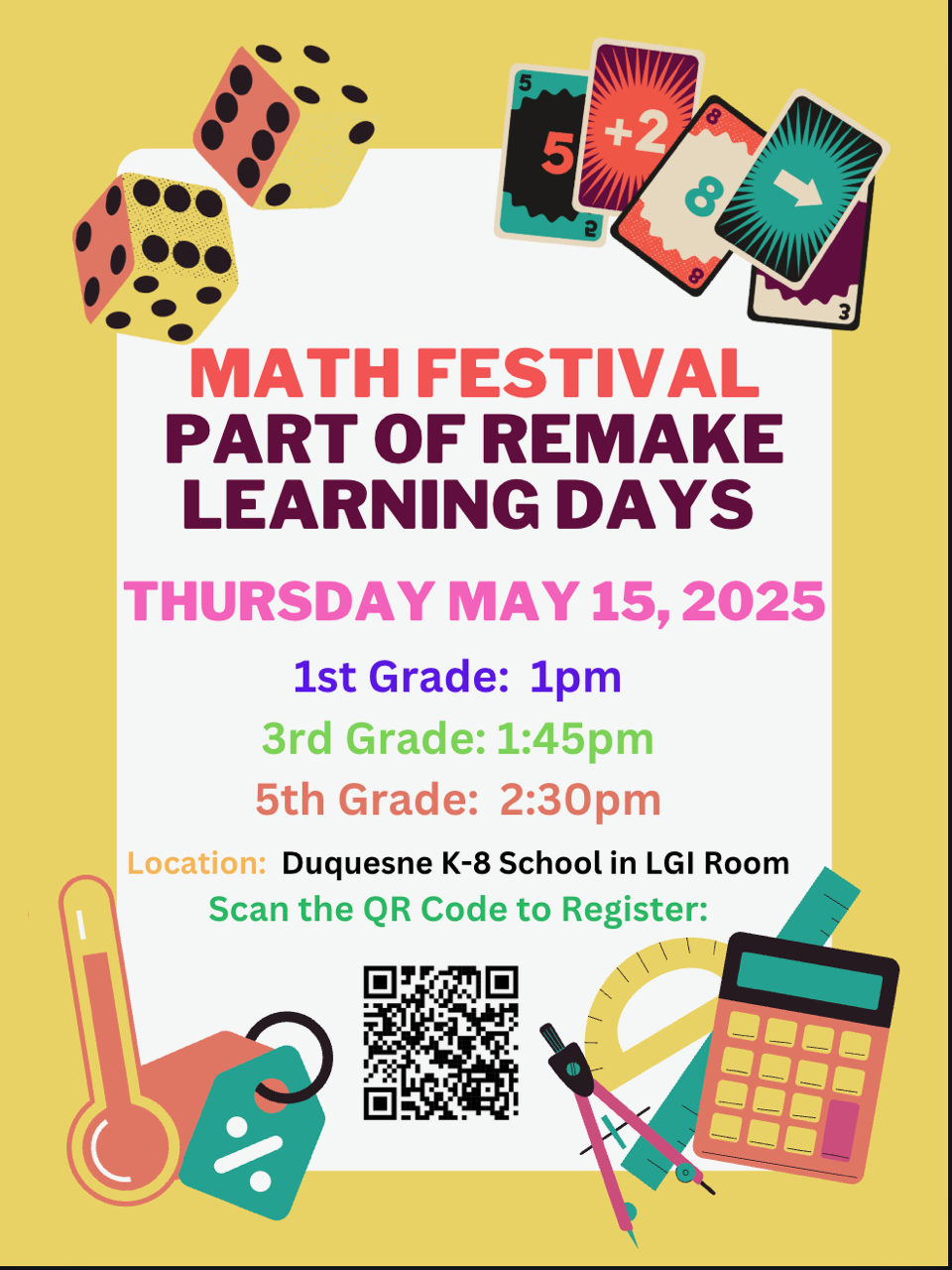 SAVE THE DATE: Math Festival | News Details