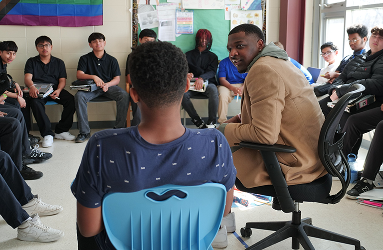 Wright Middle School Alumni Inspire the Next Generation on Career Day ...