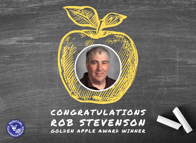 Rob Stevenson receives Golden Apple Award | Post Page