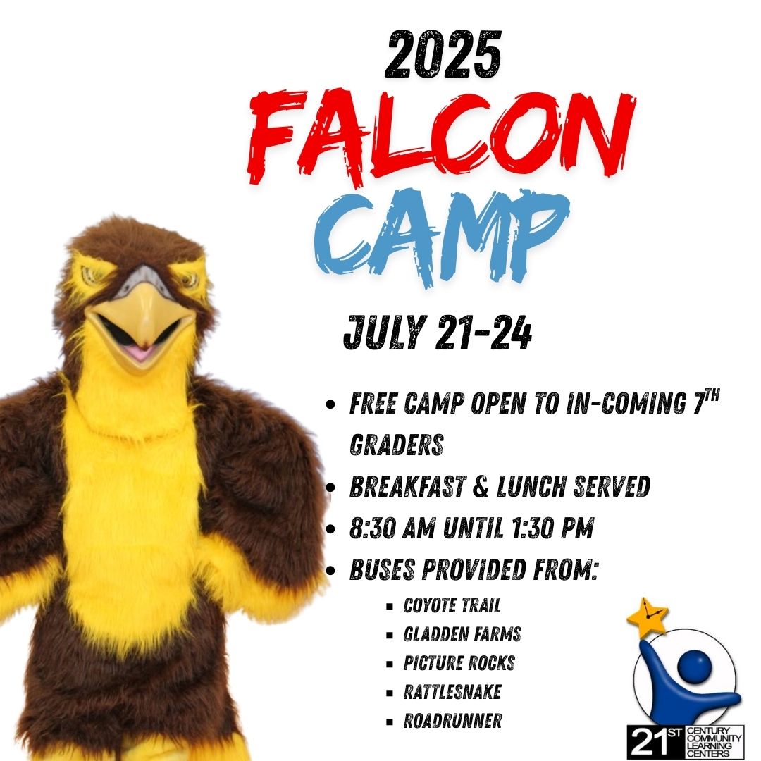 Marana Middle School 2025 Falcon Camp | MMS News Details