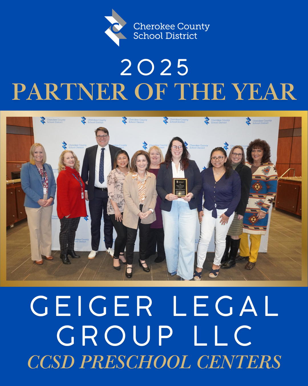 Meet a CCSD 2025 School Partner of the Year: Geiger Legal Group LLC of ...