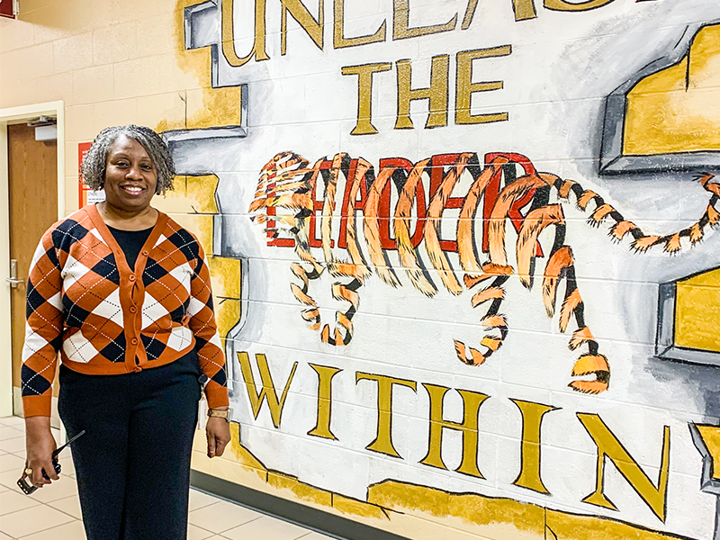 STAFF SPOTLIGHT: W.G. Sanders Assistant Principal Harriett Davis Leads ...