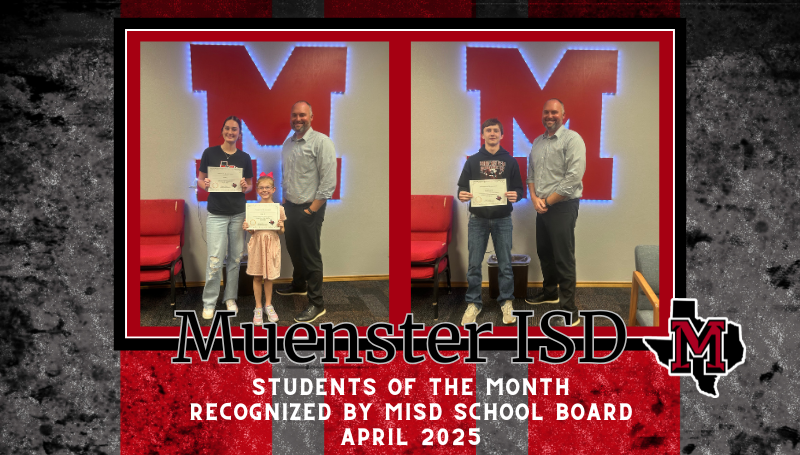MISD School Board Recognizes April 2025 Students of the Month | Post ...