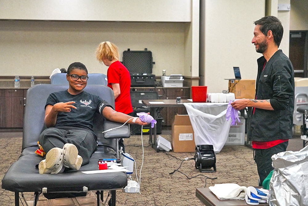 High School Students Donate Blood | Campus Life Details