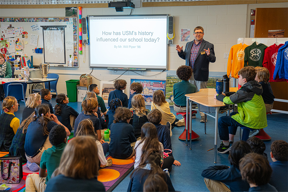 Fourth Grade Learns History of USM | USM News
