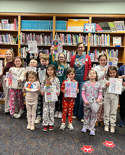 Author Mylisa Larsen Inspires Young Writers at Eggert Elementary ...
