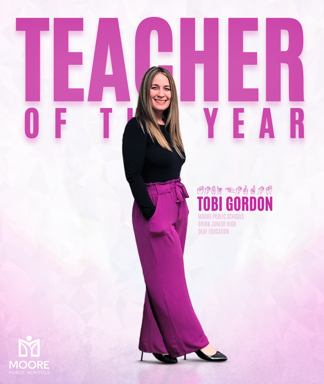 Mrs. Gordon Named District Teacher of the Year | News Details