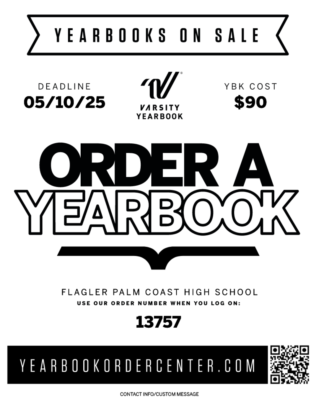 Purchase your 24-25 Yearbook until May 10th! | Details