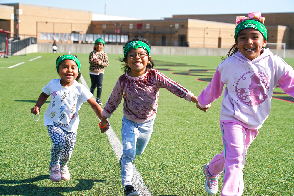 PreK Kids Make A Run For It | Campus Life Details