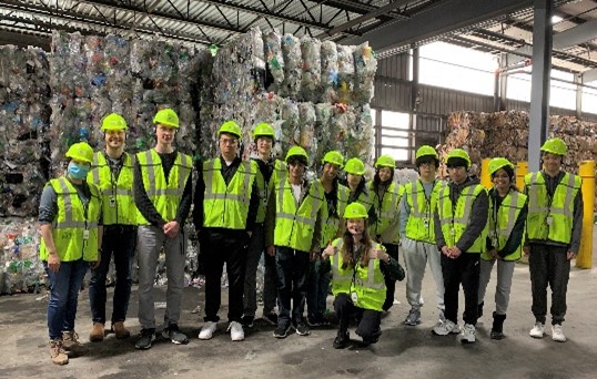 More than just taking out the trash - Tesla STEM students intern with ...