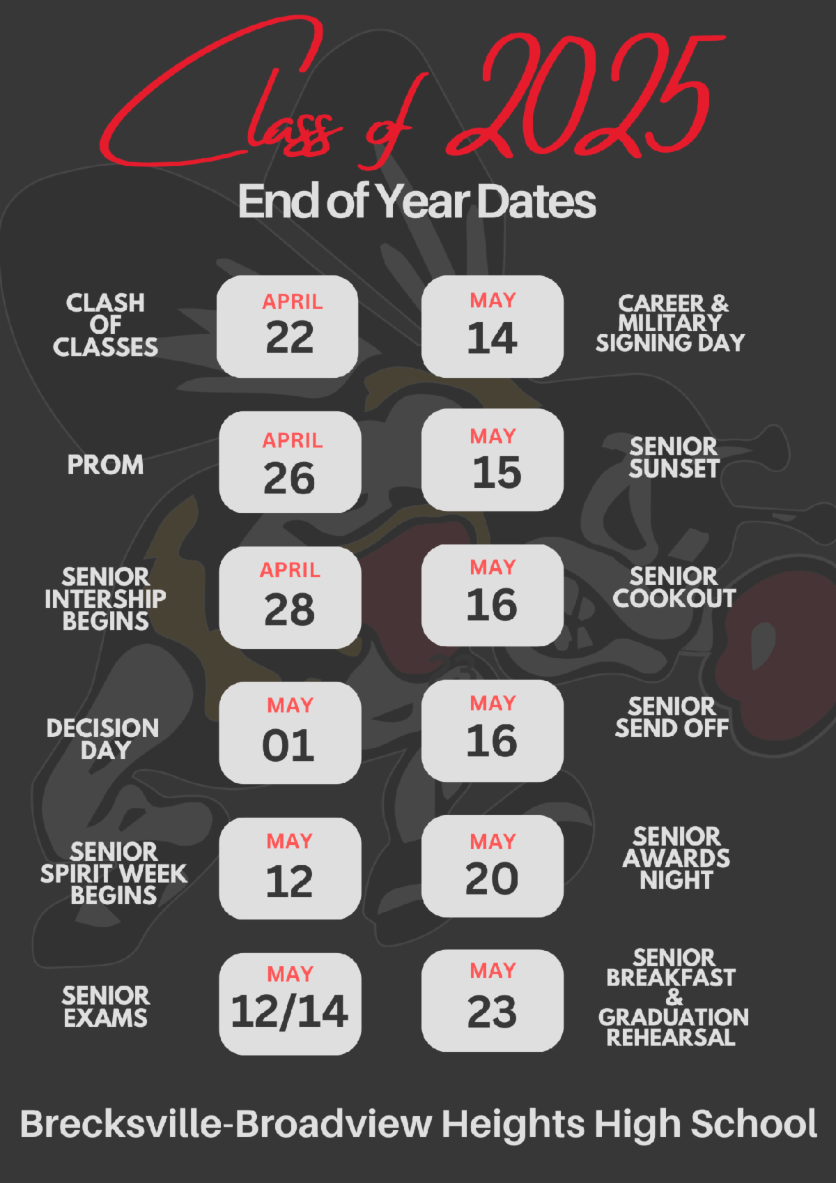 Class of 2025 Commencement Updated Bulletin & Ticketing Information ...