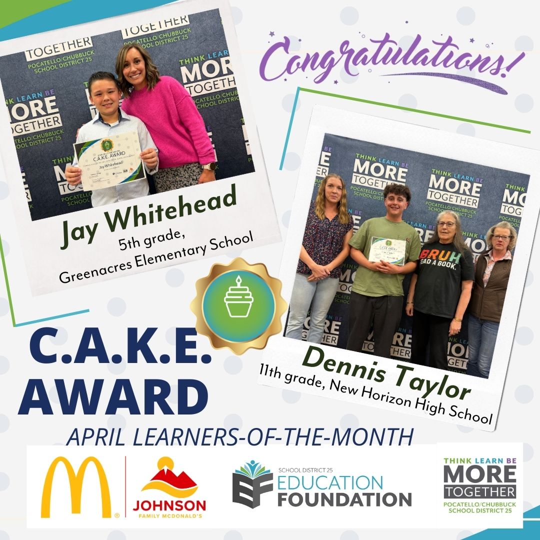 April 2025 Learner of the Month Recipients | News Details - Syringa ...