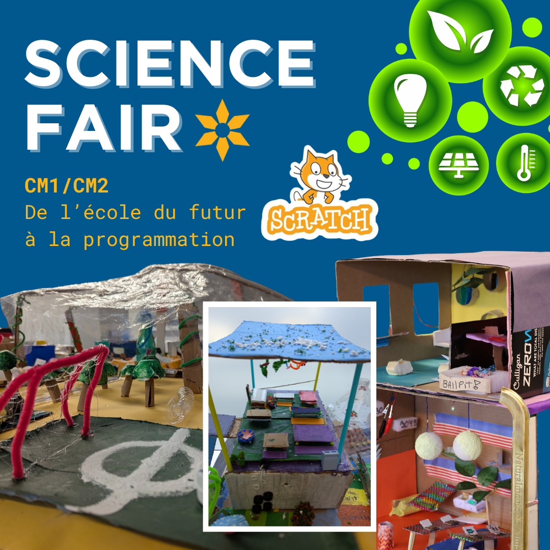 CM1 et CM2 | Science Fair around eco-friendly school & coding ...