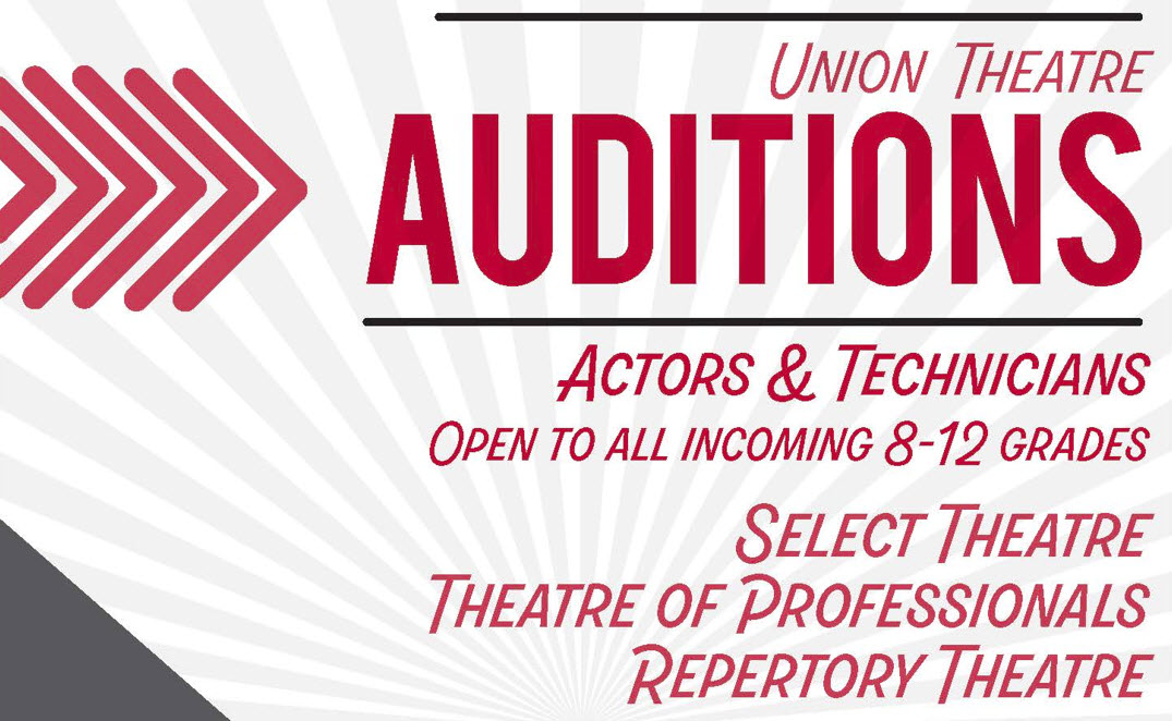 Union Theatre Announces Audition Dates For Incoming 8th-12th Grades ...