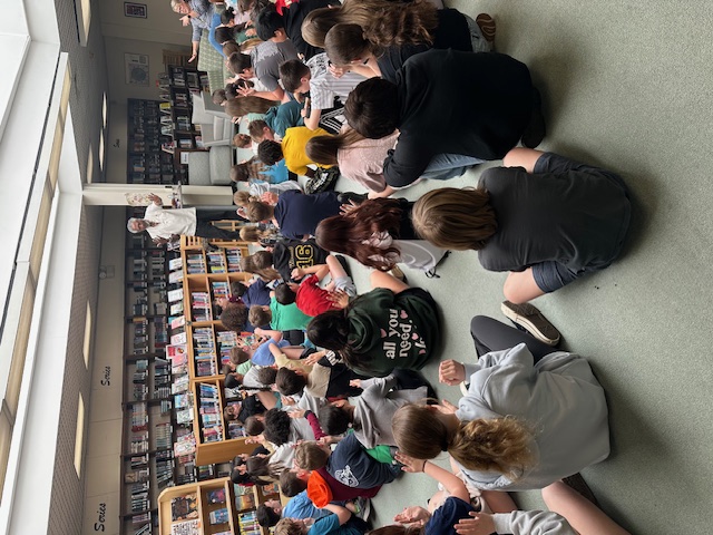 Storyteller Len Cabral visits Polson - Madison Public Schools