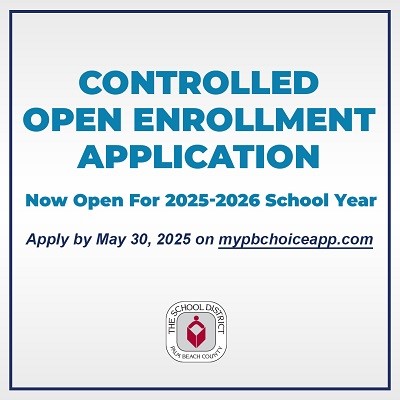 Submit Controlled Open Enrollment Applications by May 30 | News Details