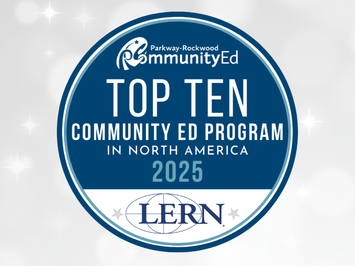 Parkway-Rockwood Community Ed Named Among "Top Ten" Programs in North ...