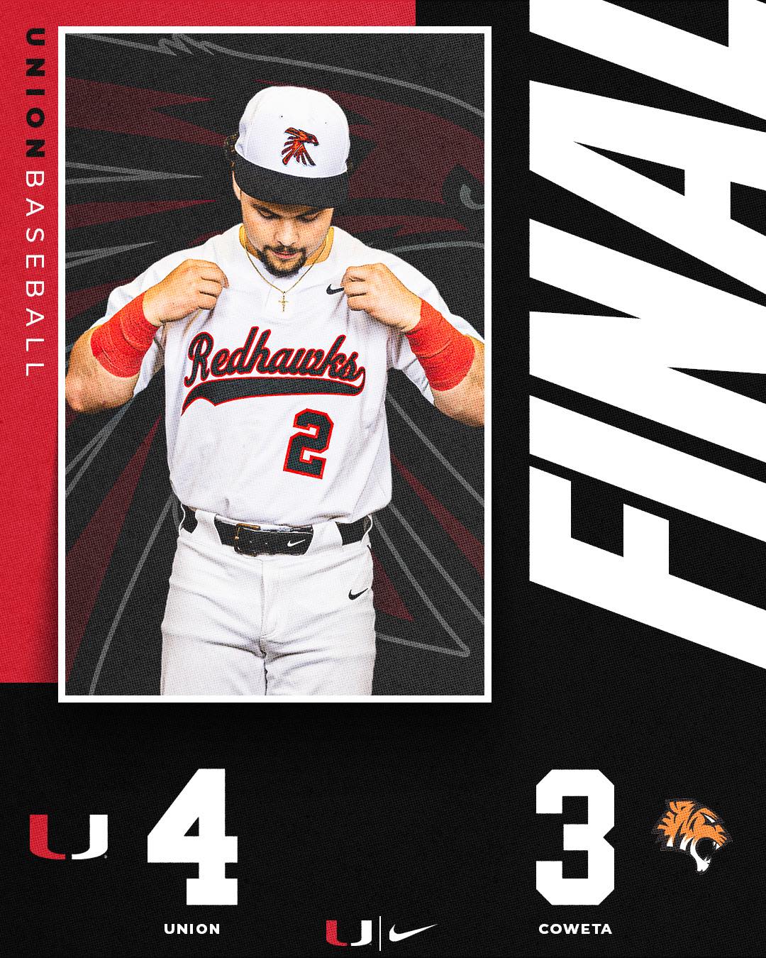 Union Baseball Beats Coweta | Athletics News Details